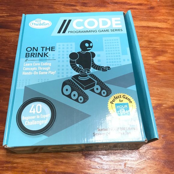 ON THE BRINK | Toys | Thinkfun Code Programming Game Series | Poshmark